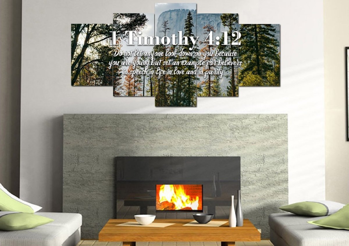 1 Timothy 4:12 Don’t let anyone look down on you because you are young ...