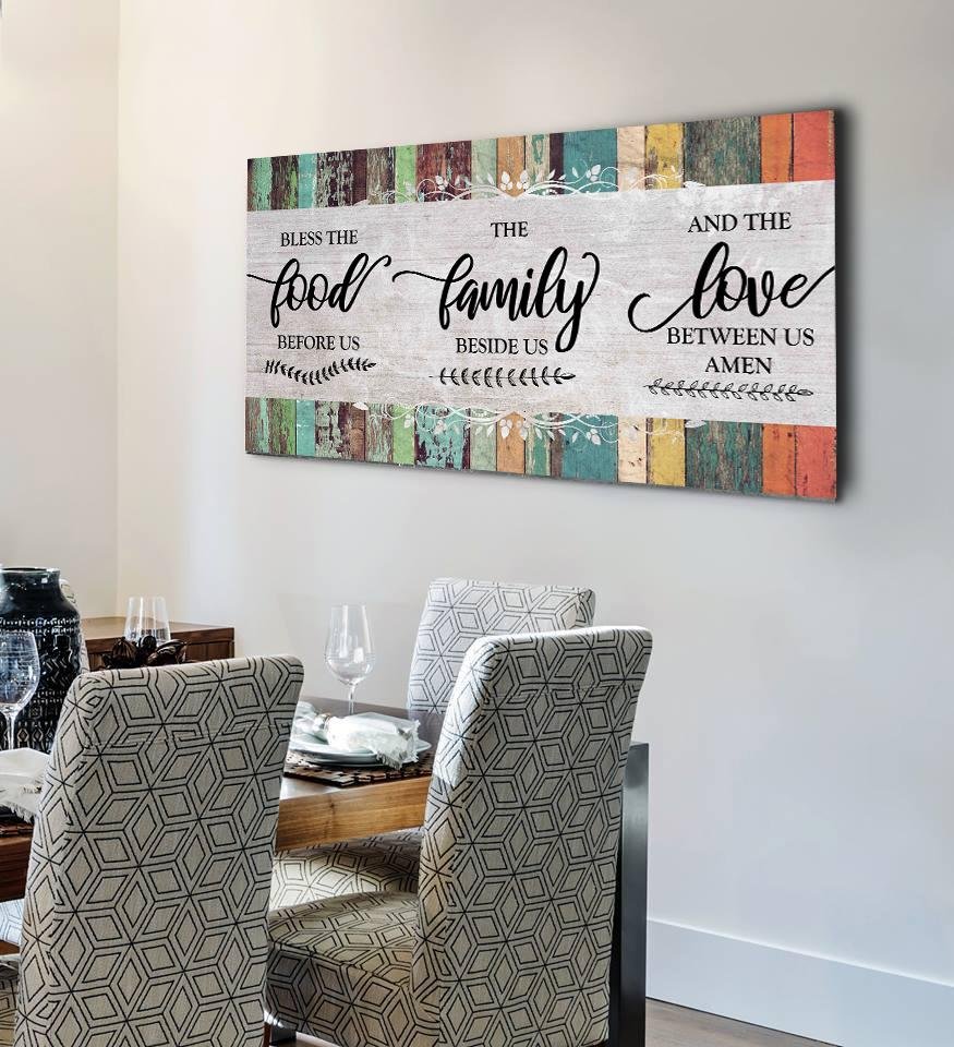 Bless our Family - Christian Signs for Home – Christian Walls