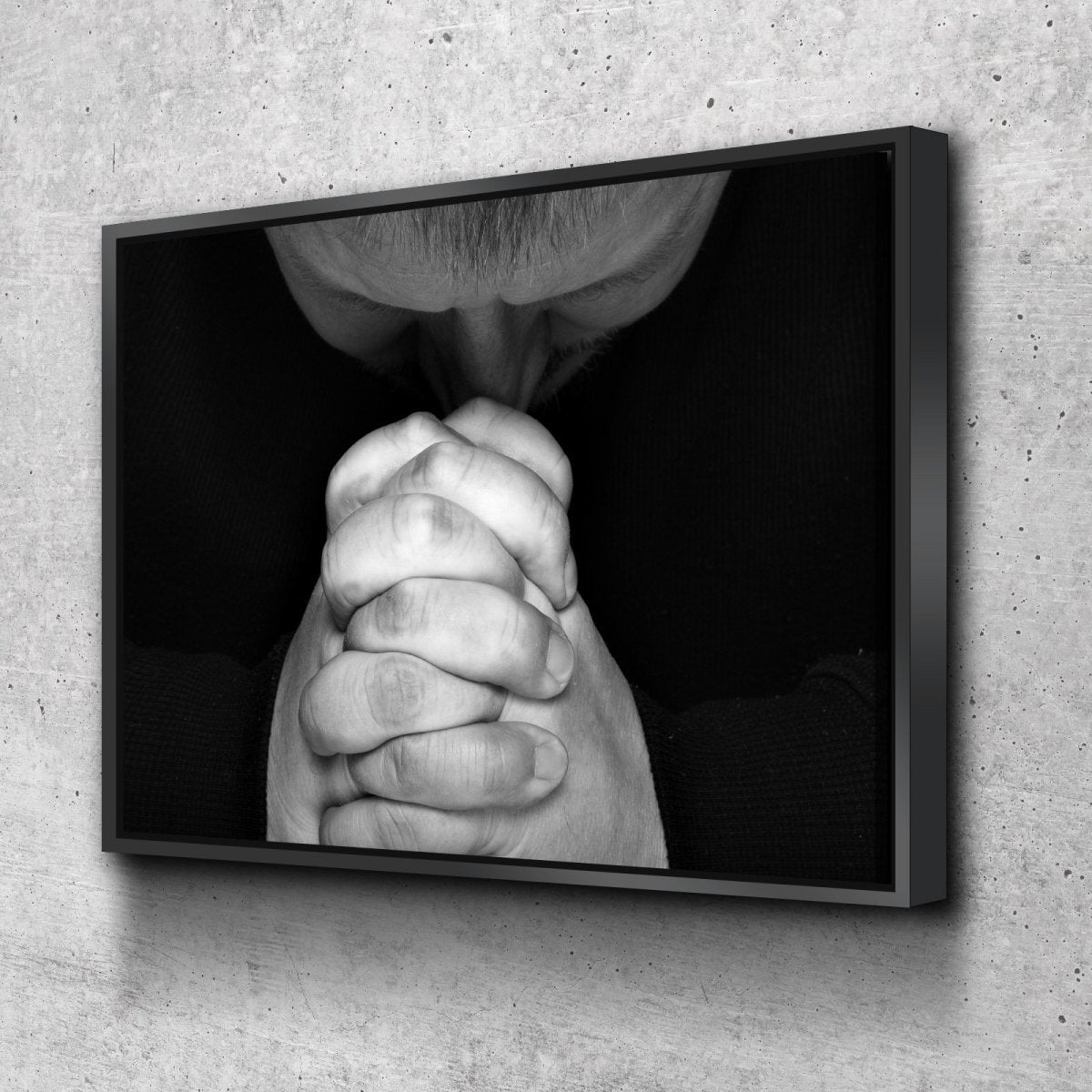 Deep Prayer #24 Canvas Wall Art Print – Christian Walls