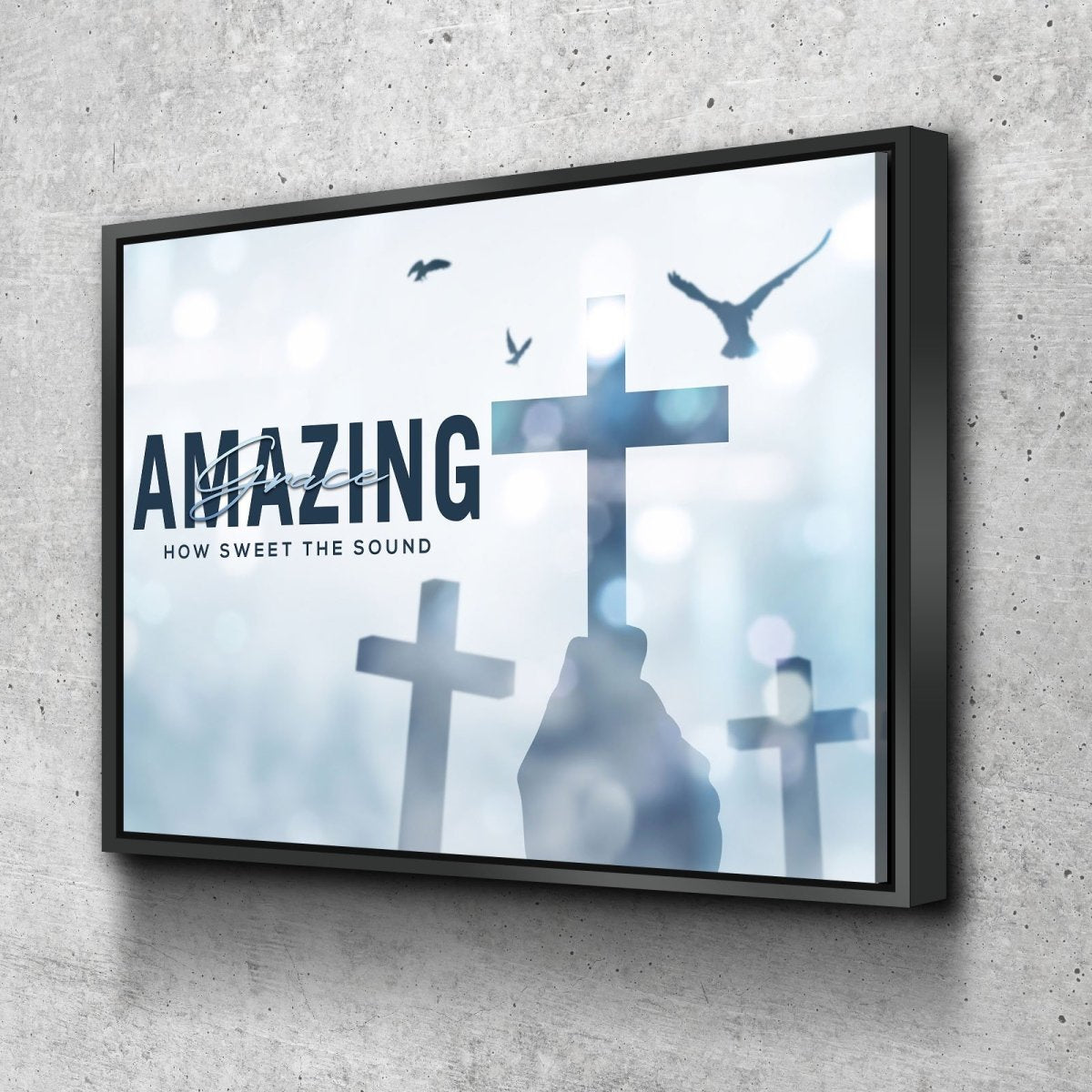 Holding #5 Amazing Grace Wall Art & Decor – Christian Walls