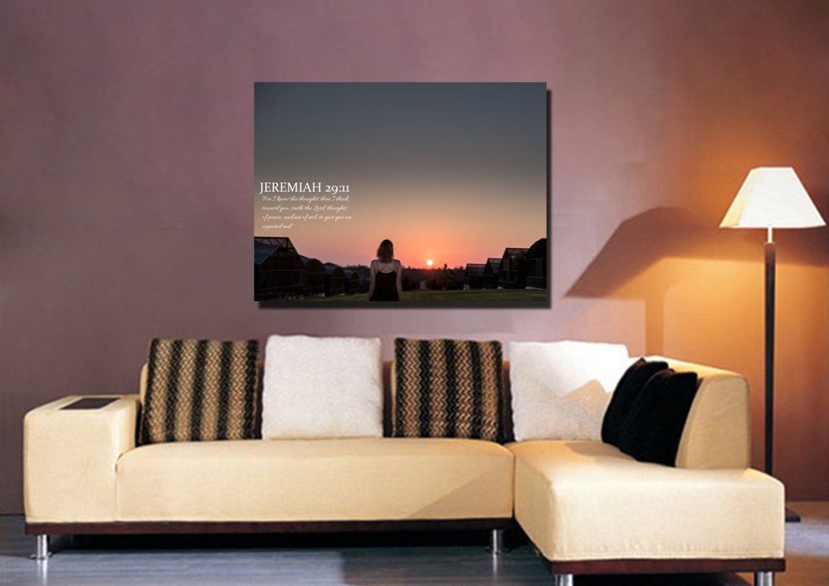 Buy Jeremiah 29:11 Wall Art & Decor (in KJV or NIV) Canvas Prints ...