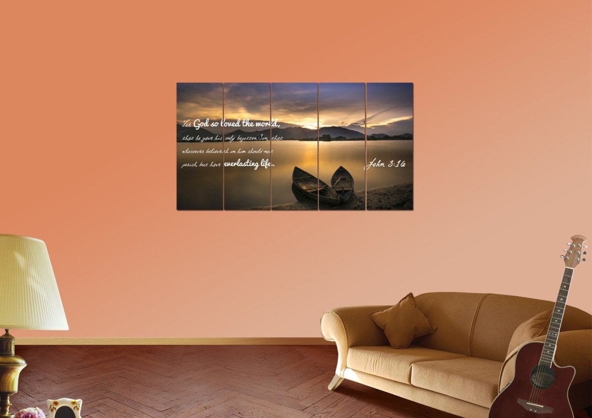 John 3:16 KJV #22 Bible Verse Wall Art – Christian Walls