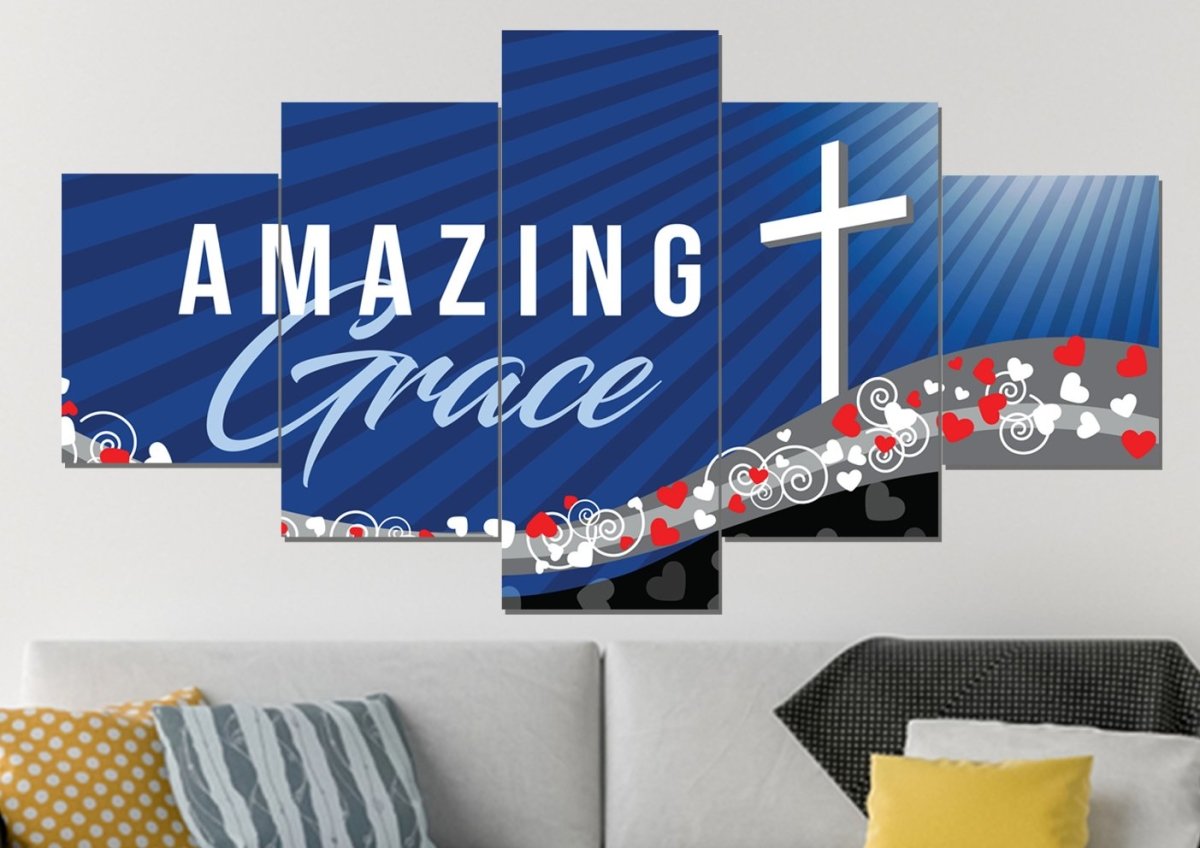 Music #10 Amazing Grace Wall Art & Decor – Christian Walls