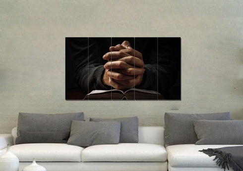 Quiet Hands in Prayer #13 Wall Art – Christian Walls