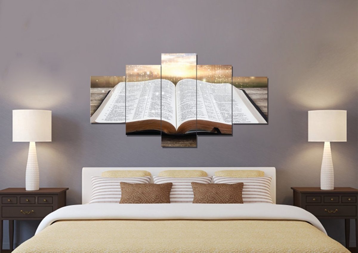 Starry Bible #19 Canvas Wall Art – Christian Walls