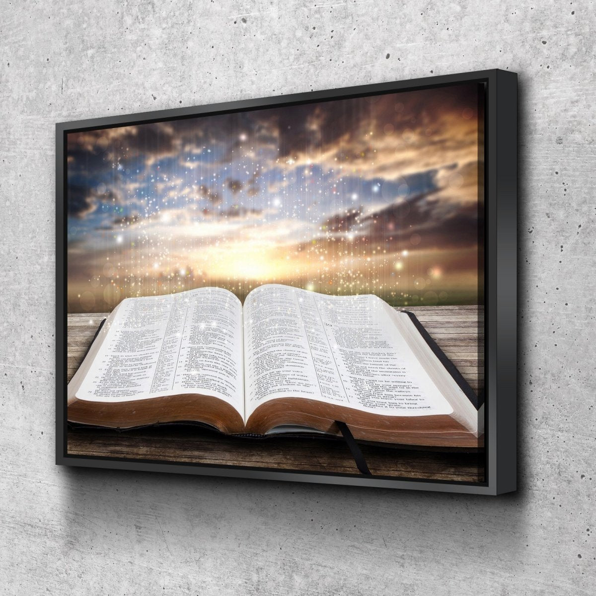 Starry Bible #19 Canvas Wall Art – Christian Walls