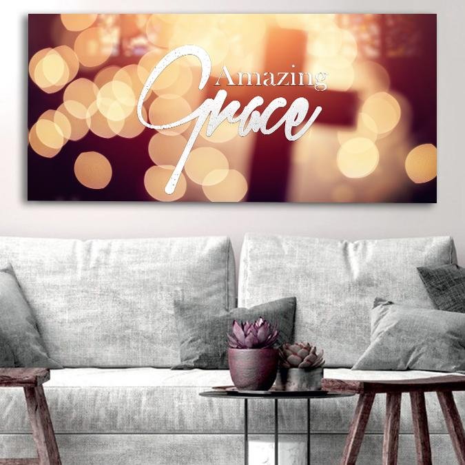 Transparent #7 Amazing Grace Wall Art & Decor – Christian Walls